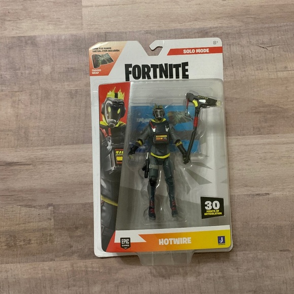 Fortnite | Toys | Jazwares Fortnite Solo Mode Series 25 278 Hotwire 4 ...